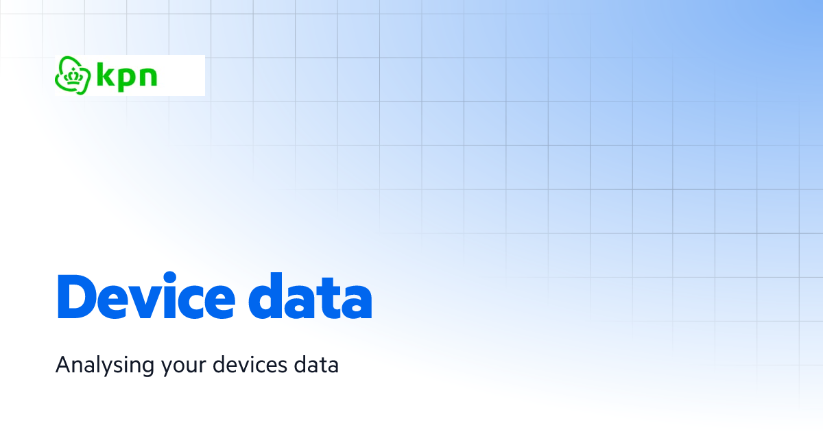 Device data | KPN Things User Guide