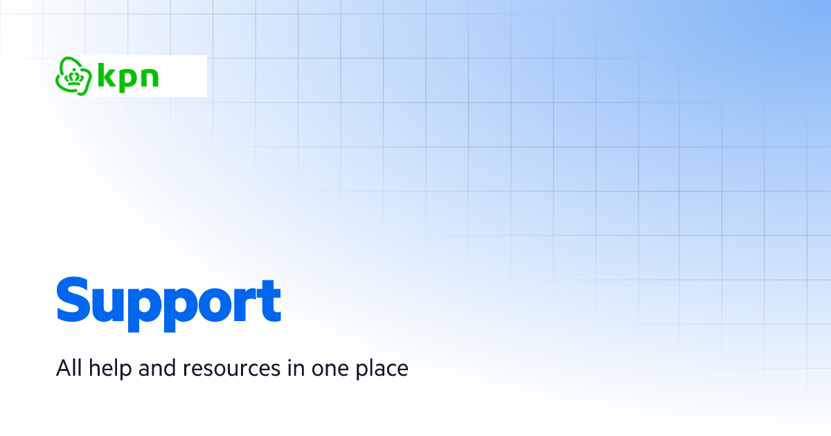 Support | KPN Things User Guide